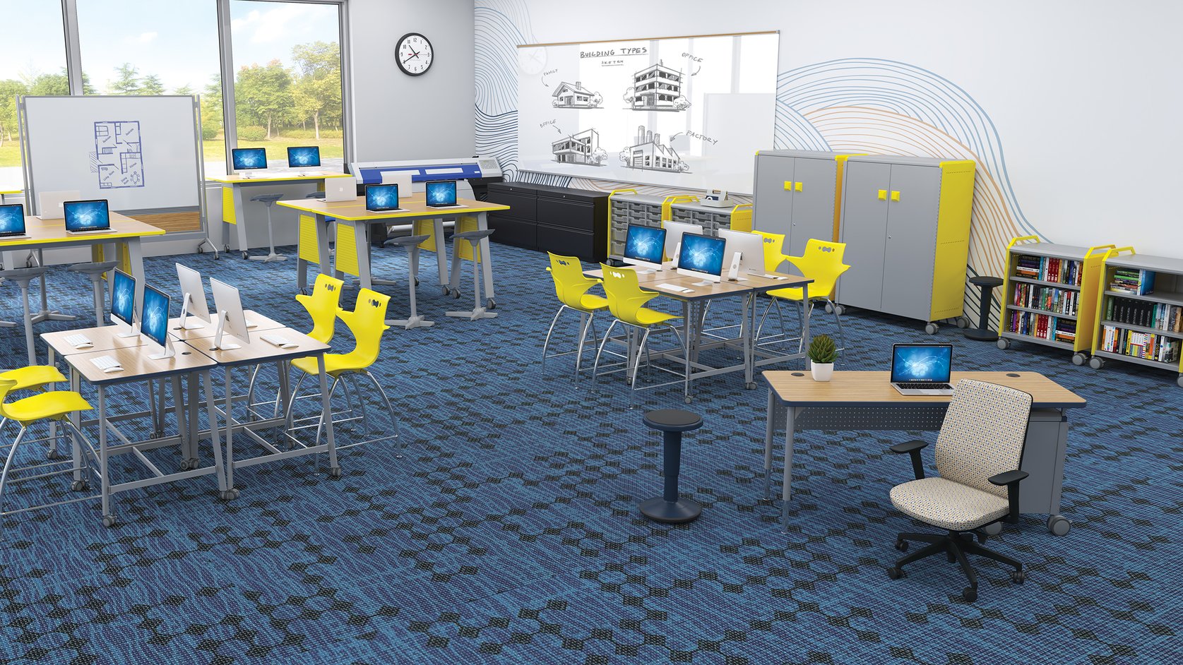 Design the Ultimate CTE Multimedia Arts + Design Classroom with MooreCo