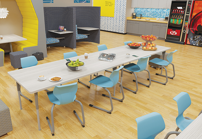 6 Design Tips For The Humble Teachers’ Lounge