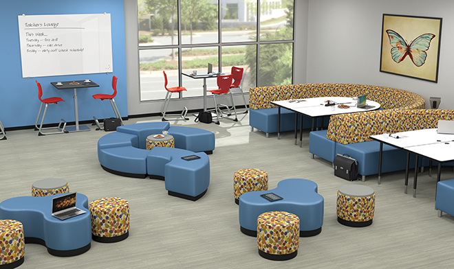 6 Design Tips For The Humble Teachers’ Lounge